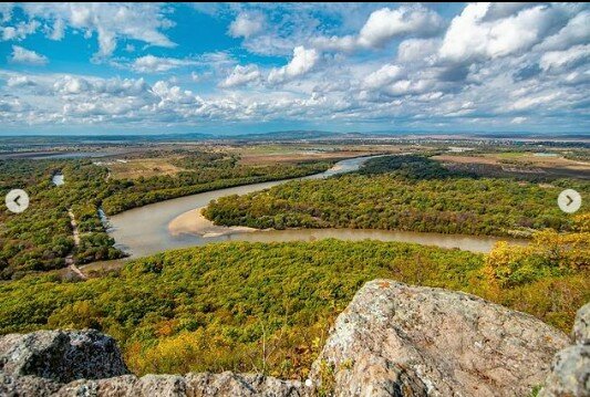 Turistik yerler Сопка Сенькина шапка, Primoriye, foto
