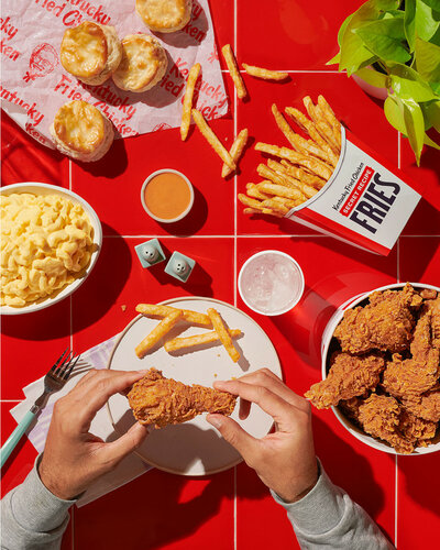 Fast food KFC, New York, foto
