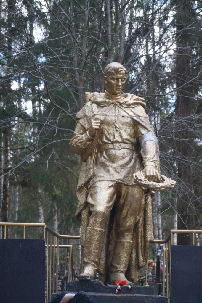 Anıt, heykel Братская могила, Tverskaya oblastı, foto