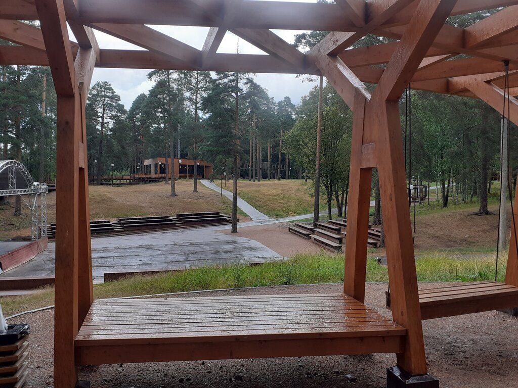 Dekorasyon ve süsleme, onur panosu Качели, Luga, foto