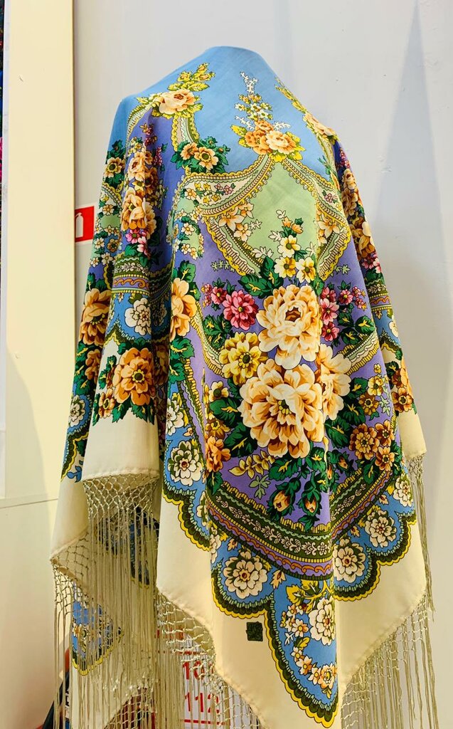 Tuhafiyeler Pavlovo Posad Shawls, Moskova, foto