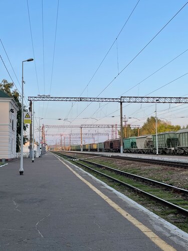 Железнодорожный вокзал, train station, Voronezh Region, Ostrogozhsk ...