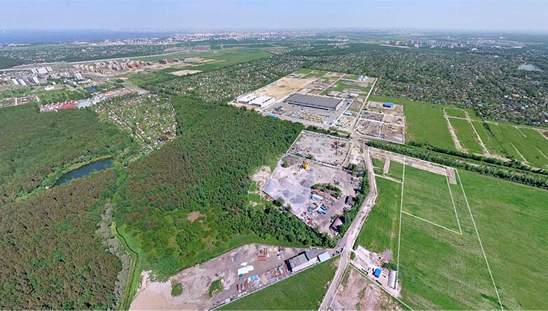 Arazi dizisi Endüstri Parkı Novoselye, Saint‑Petersburg ve Leningradskaya oblastı, foto