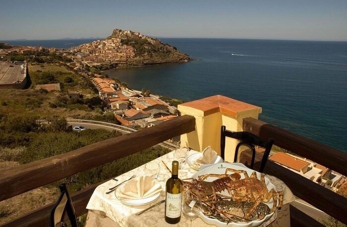 Restoran Ristorante su Nuraghe, Sardunya, foto