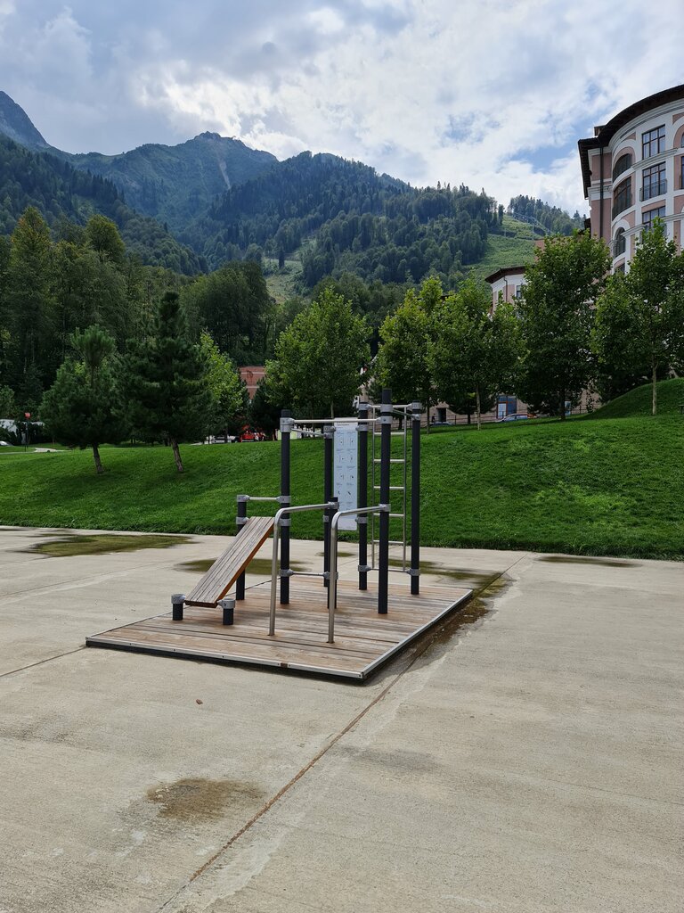 Oyun alanı Детская площадка, Soçi, foto