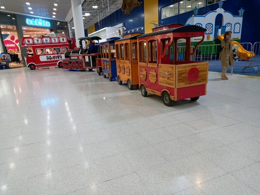 Atraksiyon Паровозик для детей, Nijegorodskaya oblastı, foto