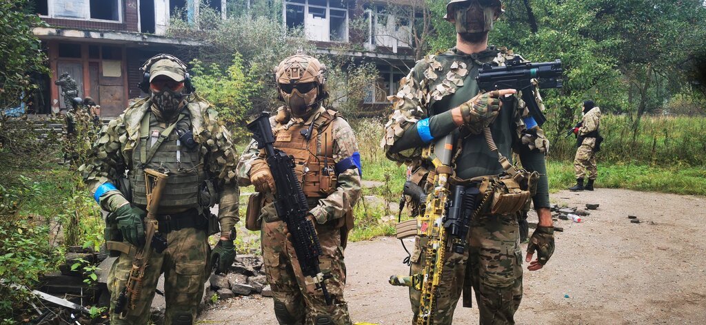 Strikeball Страйкбольный полигон Юность, Moskova, foto