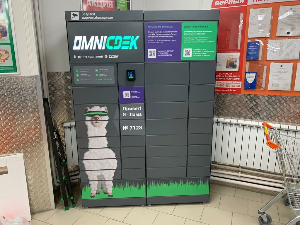 Parsel otomatı OmniCDEK, Ramenskoye, foto