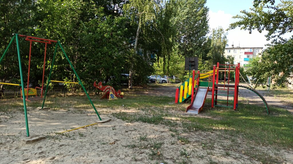 Oyun alanı Playground, Pavlovsk, foto