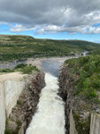 Нижне-Териберская ГЭС-19 каскада Серебрянских ГЭС (Murmansk Region, Teriberka River), elektrik santrali  Murmanskaya oblastından