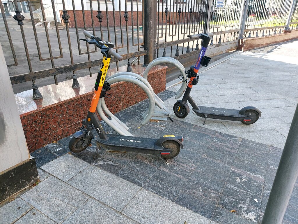 Bisiklet park yerleri Bicycle parking, Moskova, foto