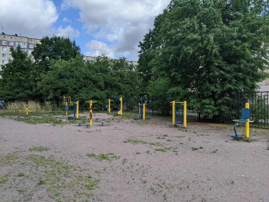 Spor alanı Уличные тренажёры, Saint‑Petersburg, foto