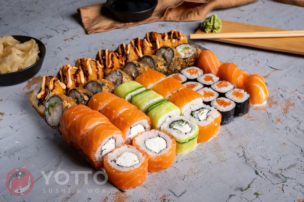 Suşi restoranı Yotto Sushi & Wok Işıklar, Antalya, foto