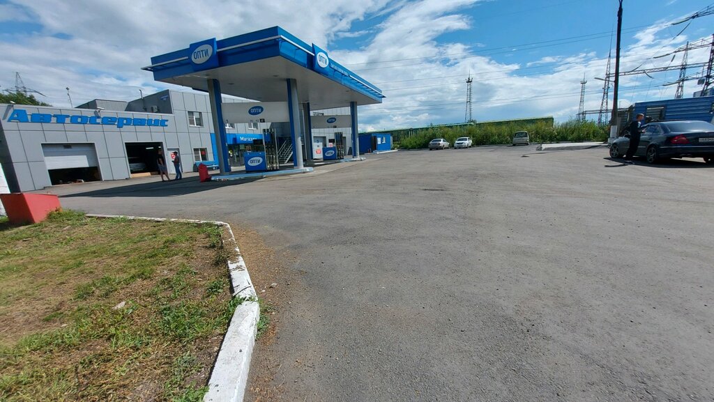 Benzin istasyonu Опти, Novokuznetsk, foto