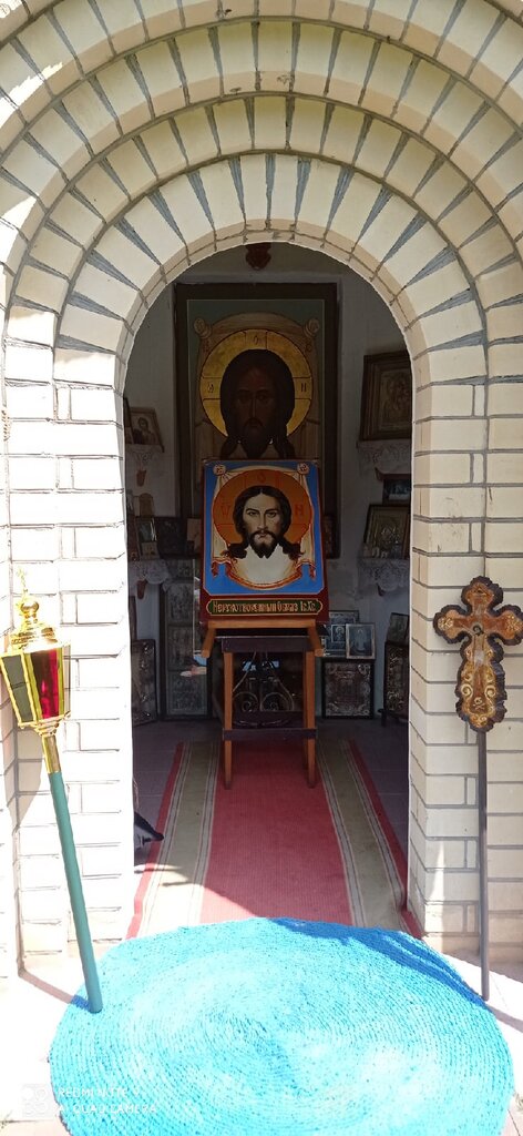 Şapel, haç anıtı Часовня Спаса Нерукотворного, Nijegorodskaya oblastı, foto