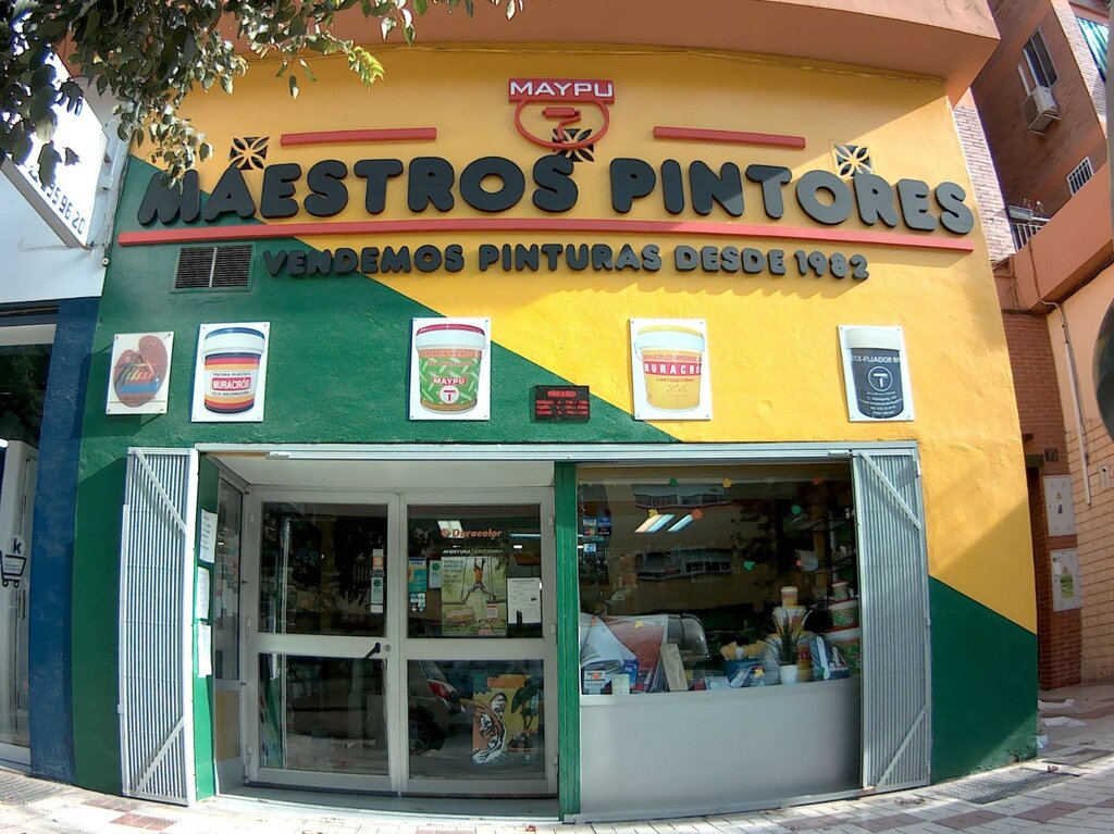 Boya ekipmanları Maestros Pintores Málaga, Malaga, foto