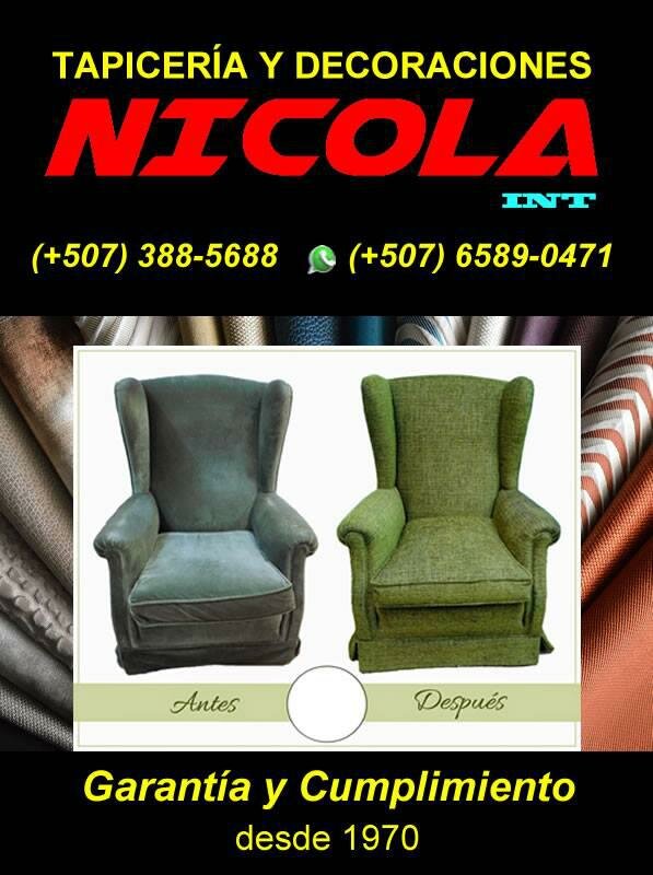 Mobilya mağazaları Tapicería y Decoraciones Nicola Int, Panama, foto