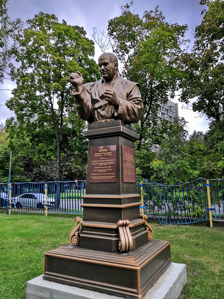 Anıt, heykel Кулик Николай Георгиевич, Moskova, foto