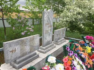 Воинам, павшим в годы Великой Отечественной войны (Tyumen Region, Abatskiy rayon, posyolok Mayskiy), anıt, heykel  Tümen (Tiumenskaya) oblastından
