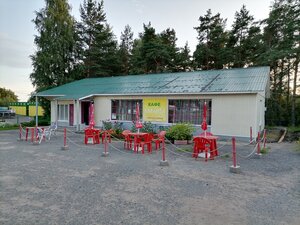 Лаванда (Leningrad Region, Vyborgskiy District, Primorskoye gorodskoye poseleniye, posyolok Glebychevo), kafe