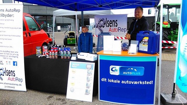 Otomobil servisi Olsens Autorep, Orta Danimarka, foto