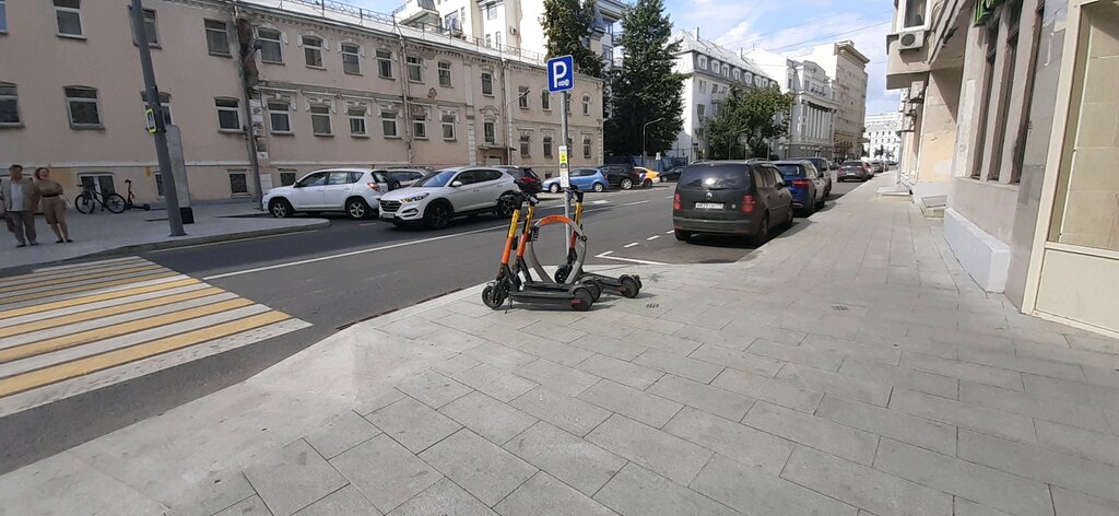 Bisiklet park yerleri Bicycle parking, Moskova, foto