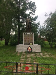 Воинам, павшим в годы Великой Отечественной войны (Nizhniy Novgorod Region, Bogorodskiy munitsipalny okrug, selo Shapkino), anıt, heykel  Nijegorodskaya oblastından