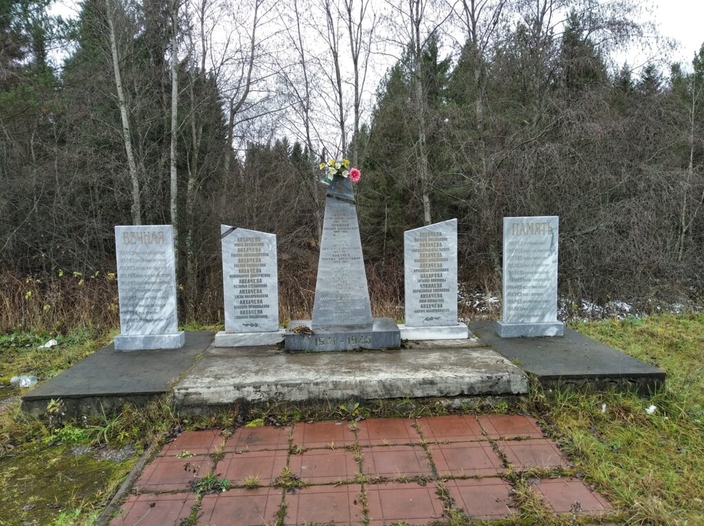 Anıt, heykel Памяти погибших в годы Великой Отечественной войны, Komi, foto