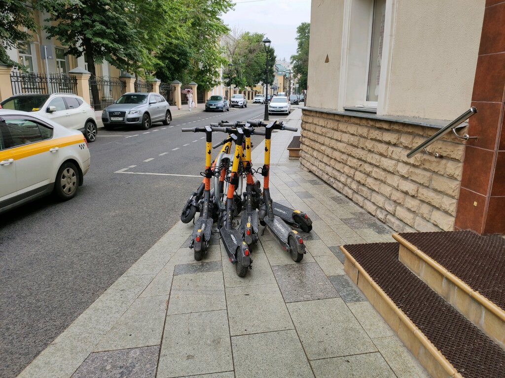 Bisiklet park yerleri Велопарковка, Moskova, foto