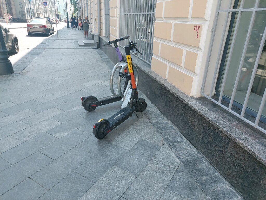 Bisiklet park yerleri Велопарковка, Moskova, foto