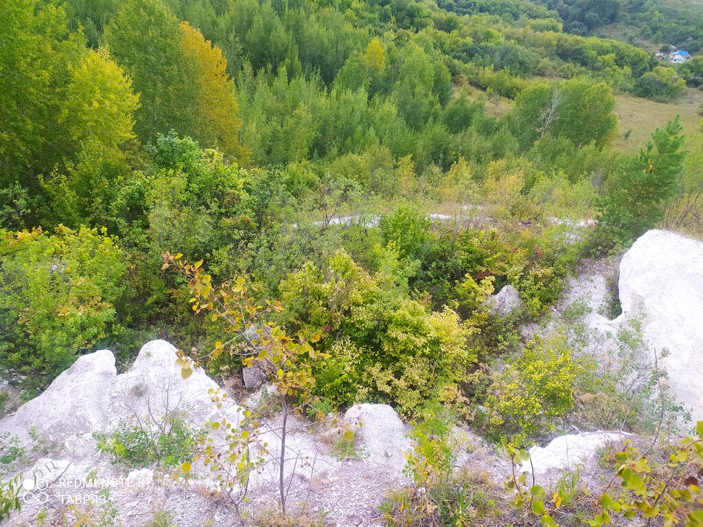 Doğa Меловые монастырские пещеры, Voronejskaya oblastı, foto