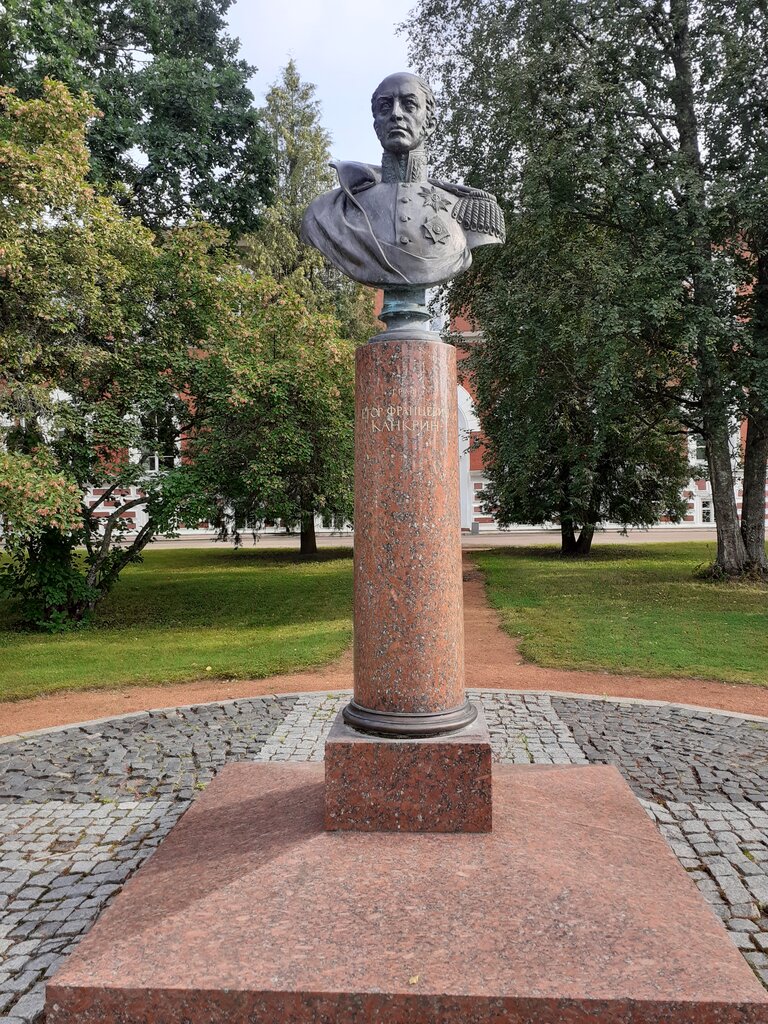 Anıt, heykel Егор Францевич Канкрин 1774-1845, Saint‑Petersburg ve Leningradskaya oblastı, foto