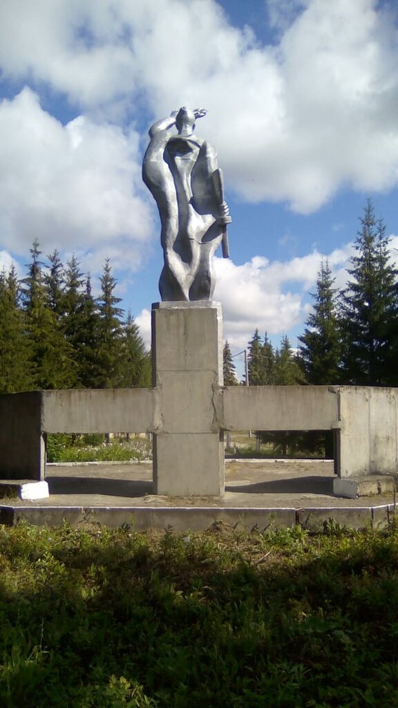 Anıt, heykel Воинам, павшим в годы Великой Отечественной войны, Mordovya, foto