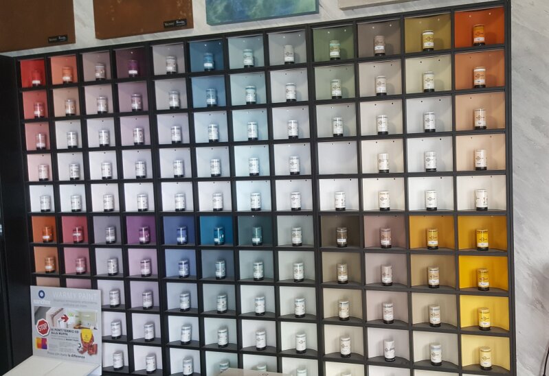 i̇nşaat malzemeleri toptan Colorificio Cr Multicolor-Rivenditore Sandtex, Rivenditore Covema Brindisi, Puglia, foto