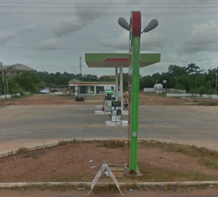 Benzin istasyonu Compass Oleum Filling Station, Dünya, foto