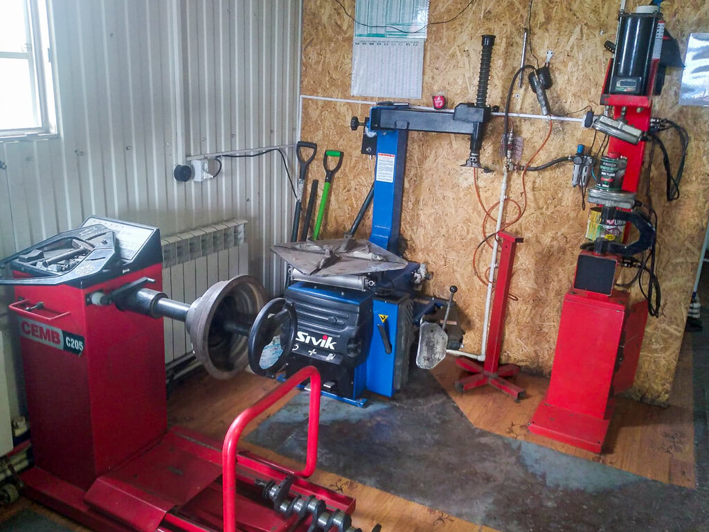Oto lastik tamiri Шиномонтаж М4 758КМ, Voronejskaya oblastı, foto