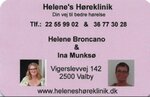 Helene's Høreklinik Ørepropper v/Helene Broncano (Vigerslevvej No:142, Copenhagen), medikal cihaz firmaları  Kopenhag'dan