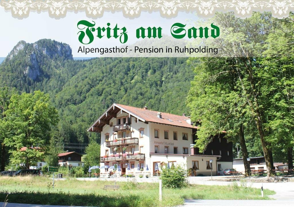 Otel Alpengasthof Fritz am Sand, Bavyera, foto