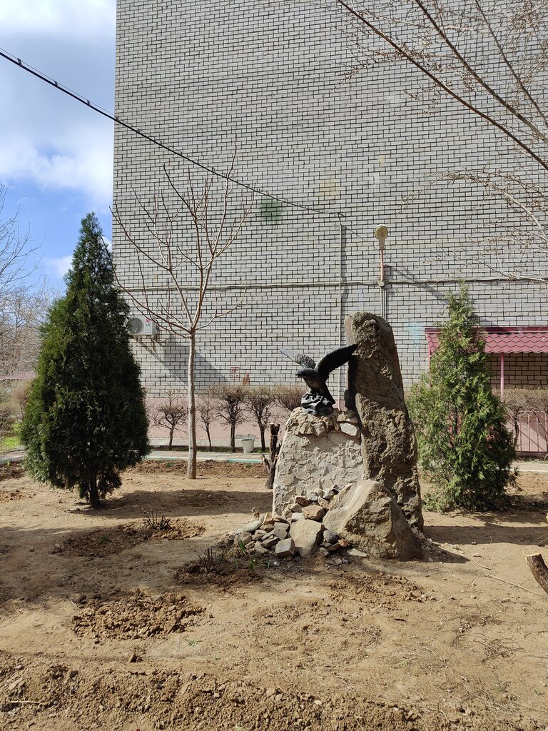 Park, sokak heykeli Орёл, Volgograd, foto