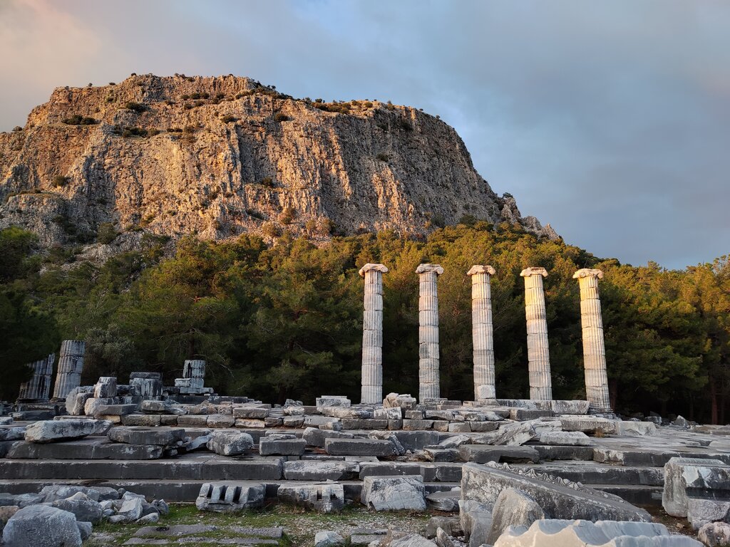 Turistik yerler Athena Tapınağı, Söke, foto