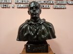 Герой Советского Союза Иван Иванович Астахов (No:11, derevnya Zaytseva Gora), anıt, heykel  Kalujskaya oblastından