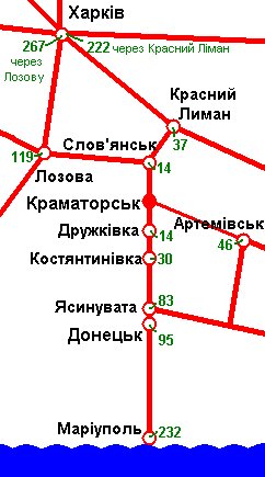 Tren istasyonu станция Краматорск, Kramatorsk, foto