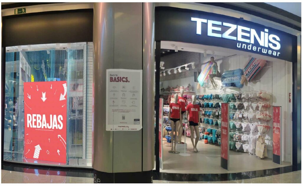 Giyim mağazası Tezenis, A Coruña, foto