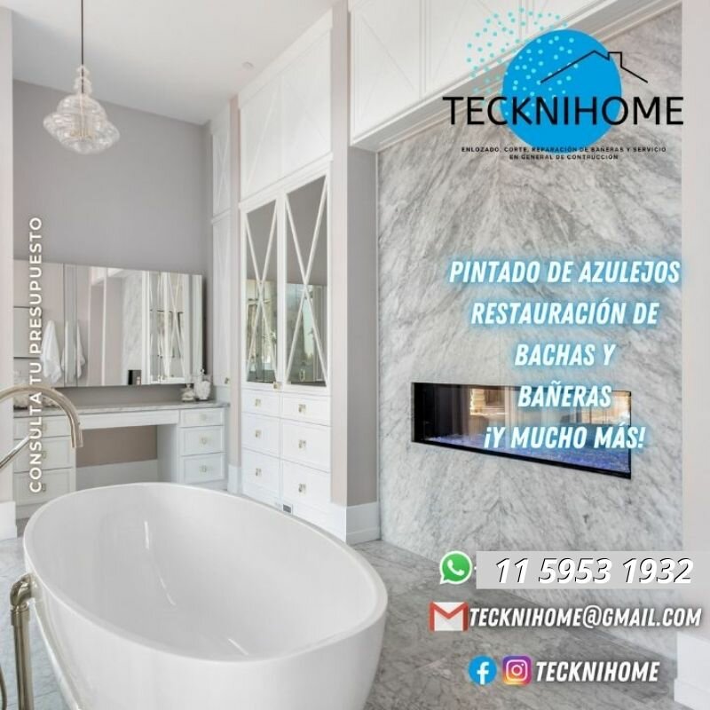 Mobilya mağazaları Tecknihome Enlozado Corte y Reparación de Bañeras, Buenos Aires, foto