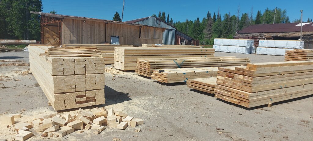 Ahşap endüstrisi Uralwood Export, Permski krayı, foto