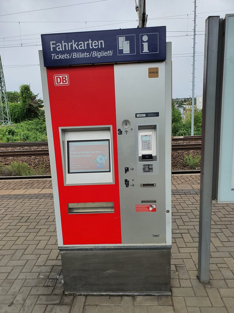 Tren istasyonu Dresden-Reick, Dresden, foto