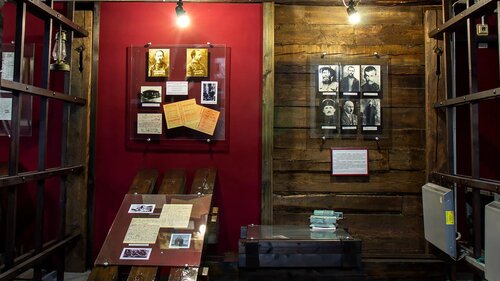 Müzeler ve sanat galerileri Taseyevsky Museum of Local Lore, Krasnoyarski krayı, foto