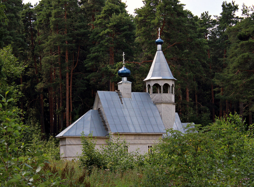 Ortodoks kiliseleri Tserkov Ksenii Peterburgskoy V Ostrovskom, Kostromskaya oblastı, foto