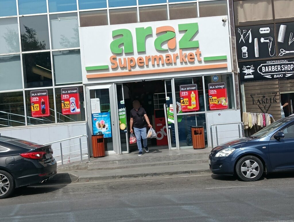 Market Araz, Bakü, foto