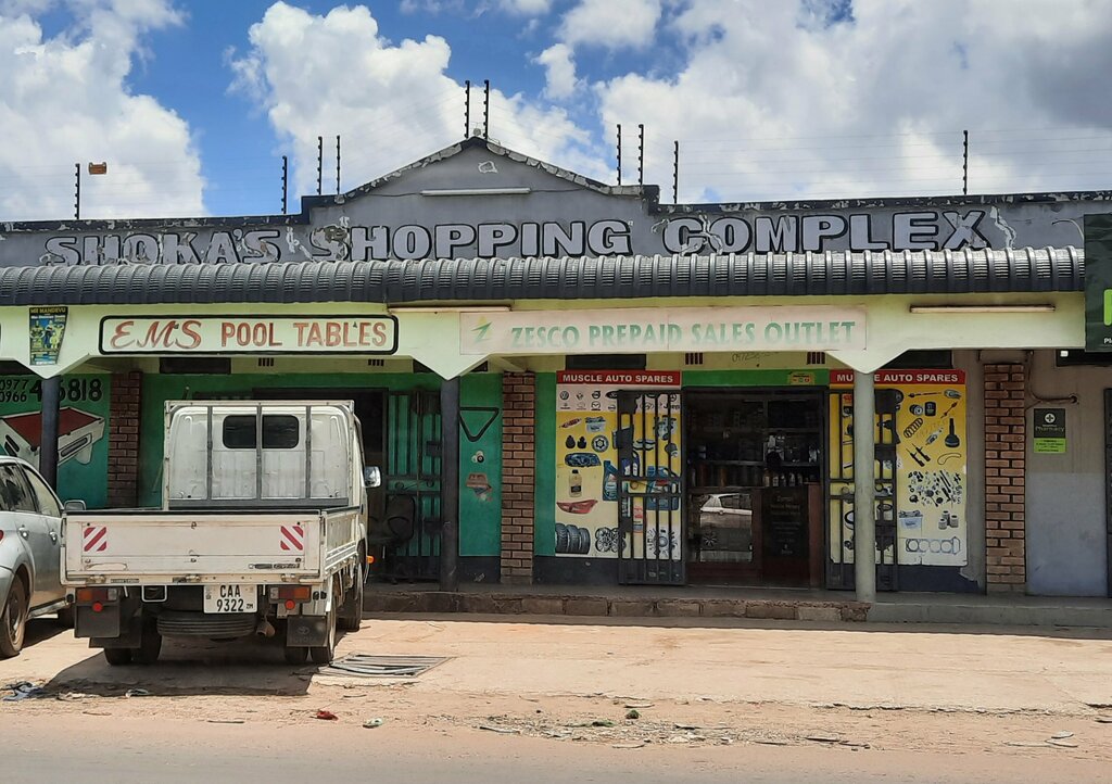 Alışveriş merkezleri Shokas Shopping Complex, Lusaka, foto